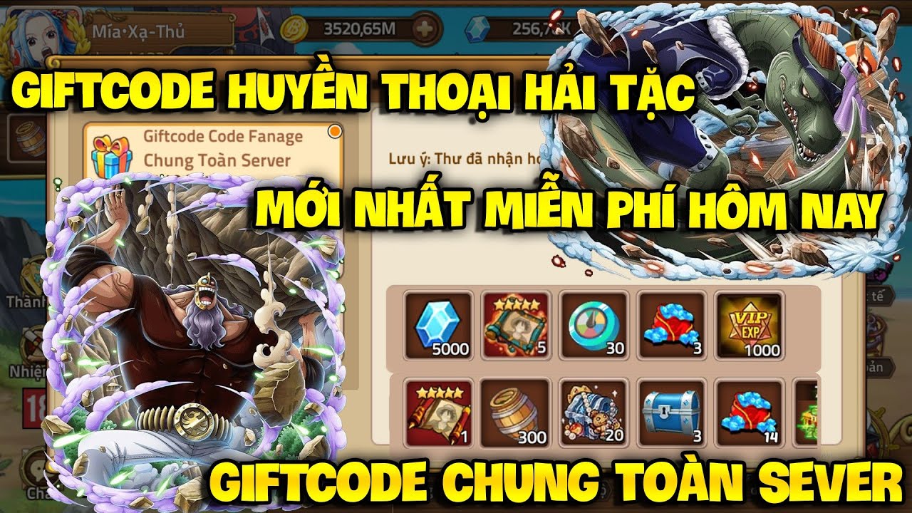Cập Nhật 11 Code Huyền Thoại Hải Tặc Mới Nhất | Sự Kiện Nhận GiftCode ...