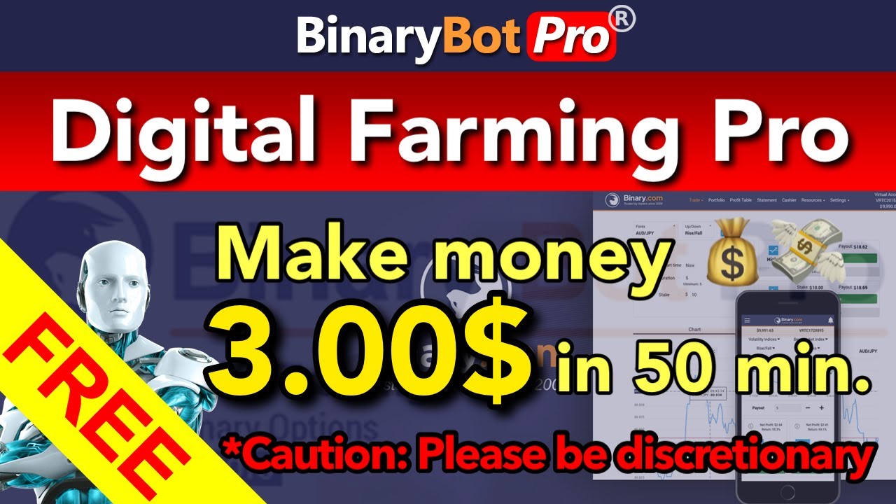 Binary Bot Pro | Digital Farming Pro (2021) - YouTube