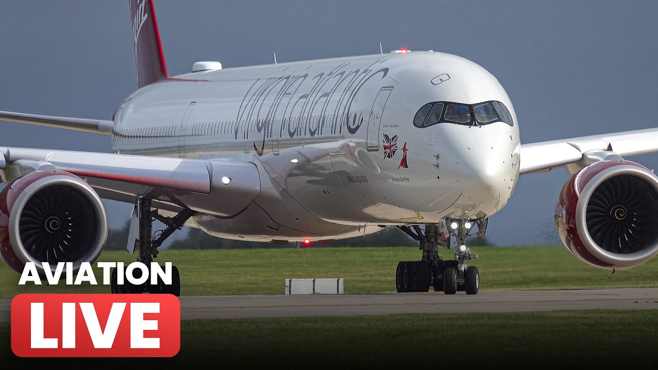 🔴 Manchester Airport LIVE ️ Interview with Airbus Captain - YouTube