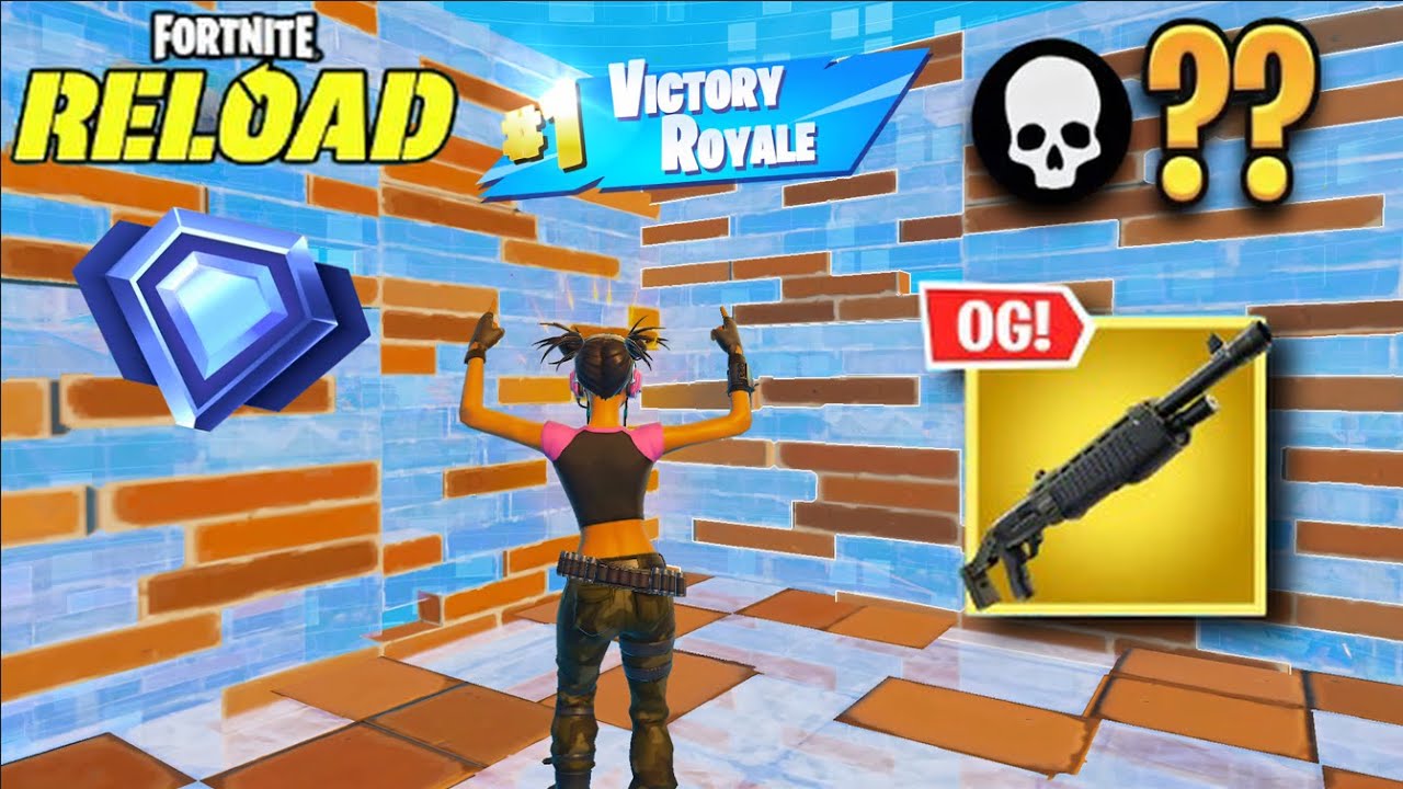 Fortnite Reload NEW MAP | High Kill Solo Ranked Win Full Gameplay ...