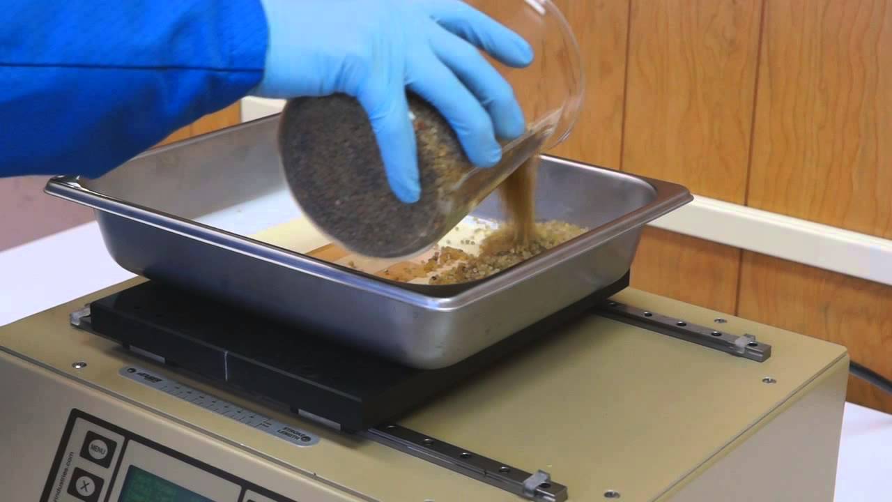 TABER Oscillating Sand Test (Abrasion Resistance) - YouTube