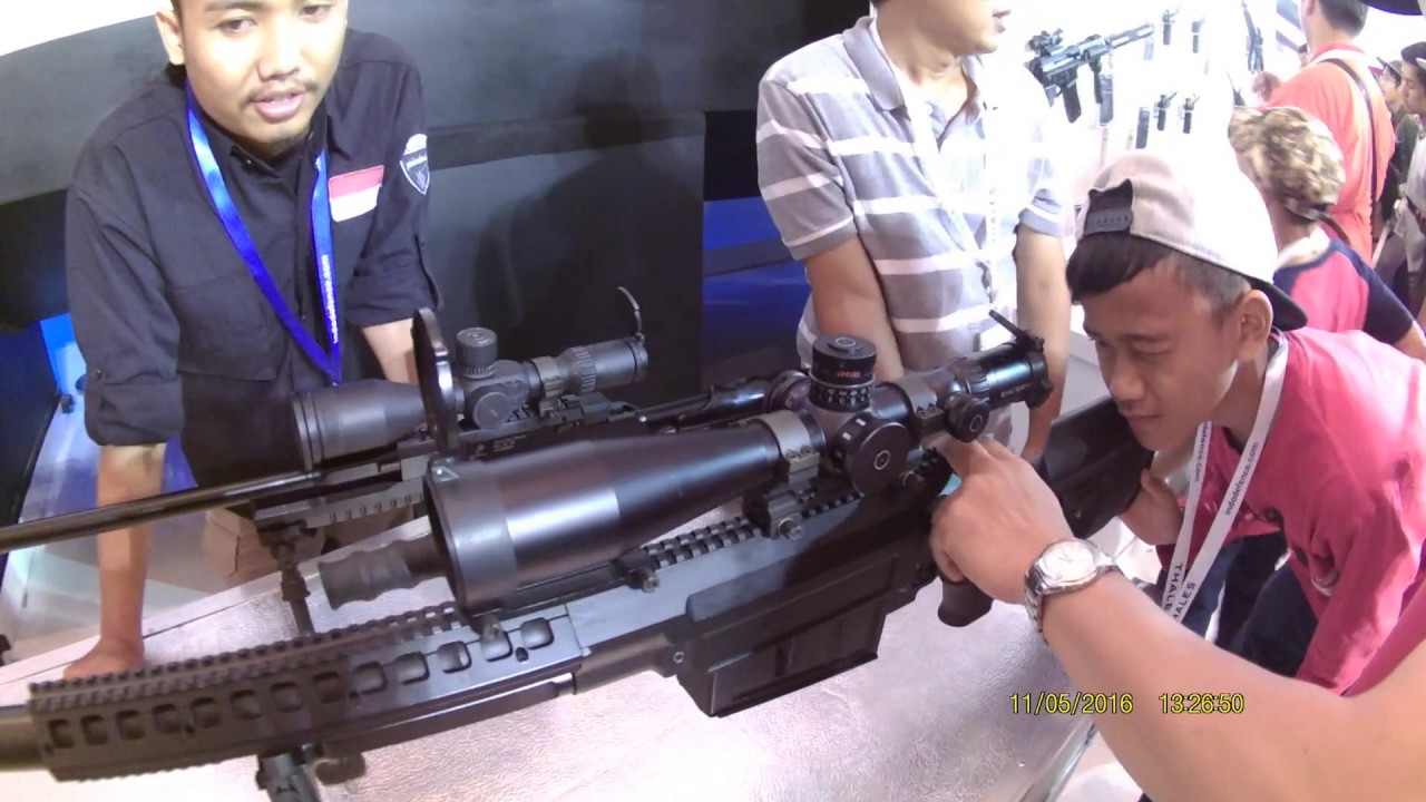 PINDAD SPR 2 SNIPER RIFLE - YouTube