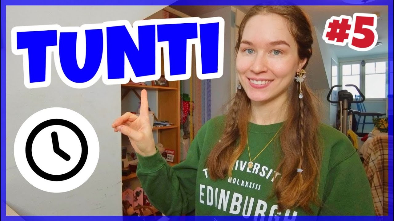 Finnish Word Builder: Tunti 🕒 #5 - YouTube