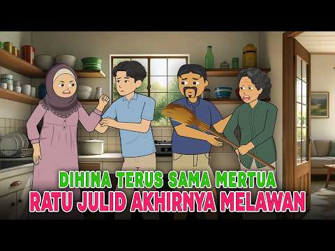 Gak Tahan Terus Dihina Mertua, Ratu Julid Akhirnya Melawan | Drama Animasi