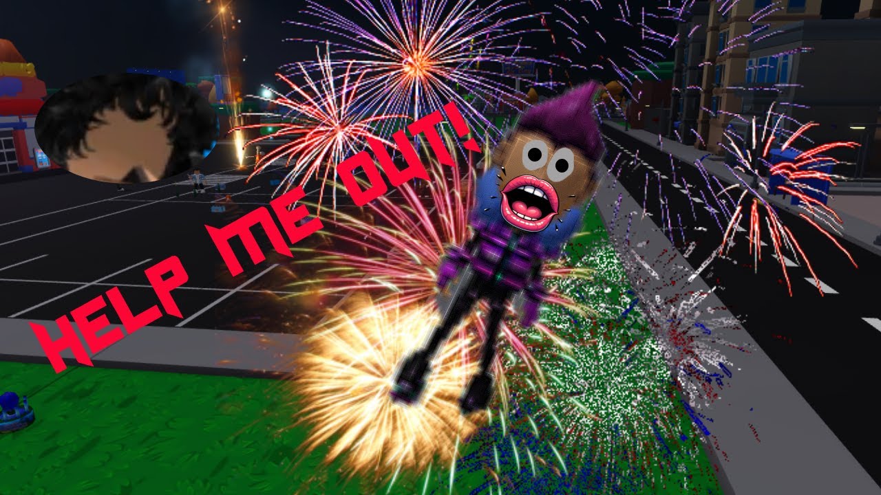 Roblox Fireworks be like: - YouTube