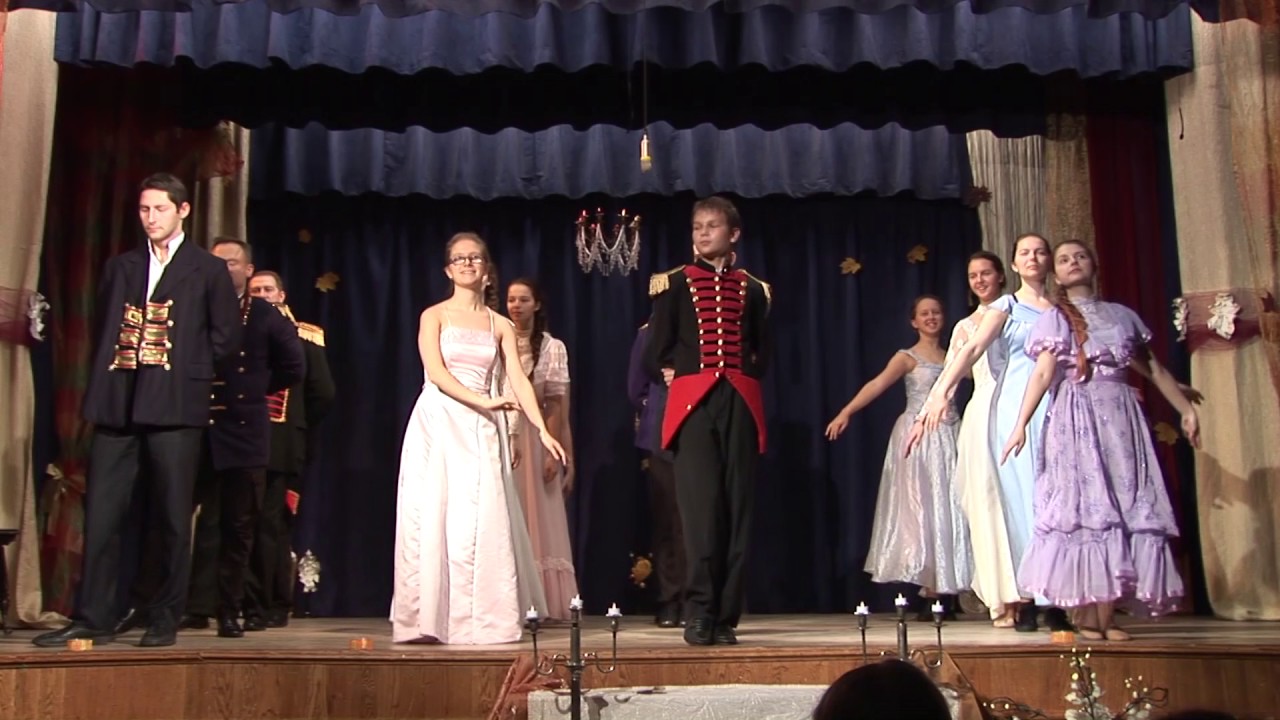 19. “Polonaise” dance by students of PALME (from Tchaikovsky’s “Eugene ...