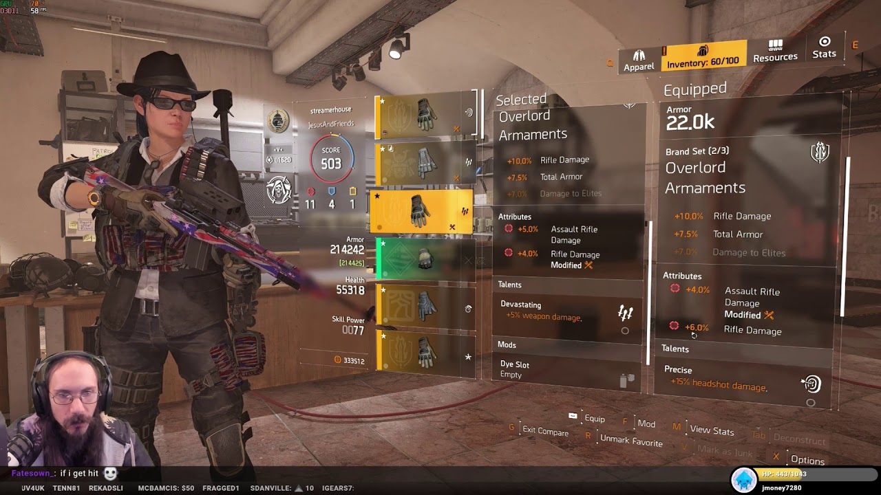 Division 2 New Jesus Rifle Build WT5 1.8Mil DPS - YouTube