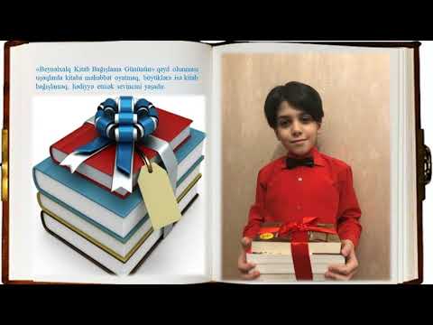 Beynəlxalq Kitab Bağışlama Günü! (14 fevral )