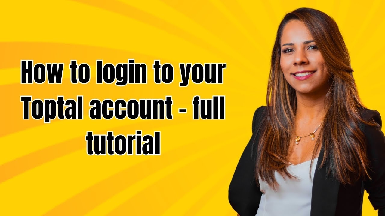 How to login to your Toptal account - full tutorial - YouTube