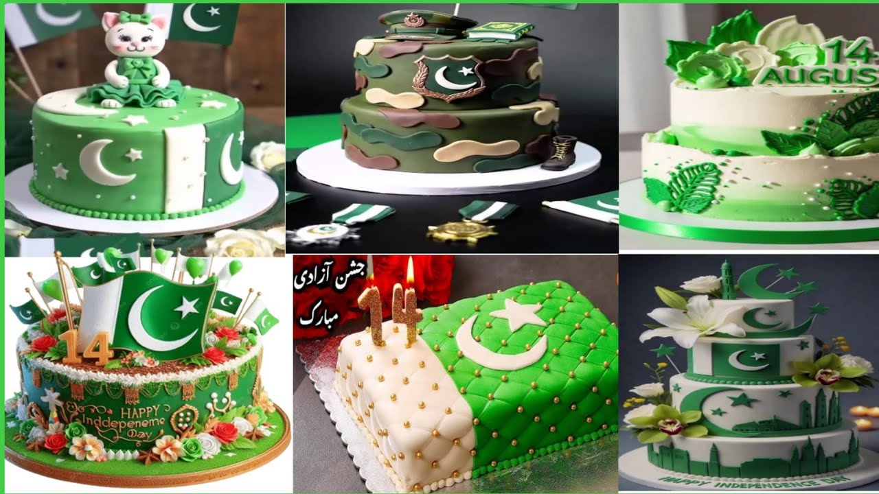 14 August Cake Designs Ideas 2025| Happy Independence day 🇵🇰| Cake ...
