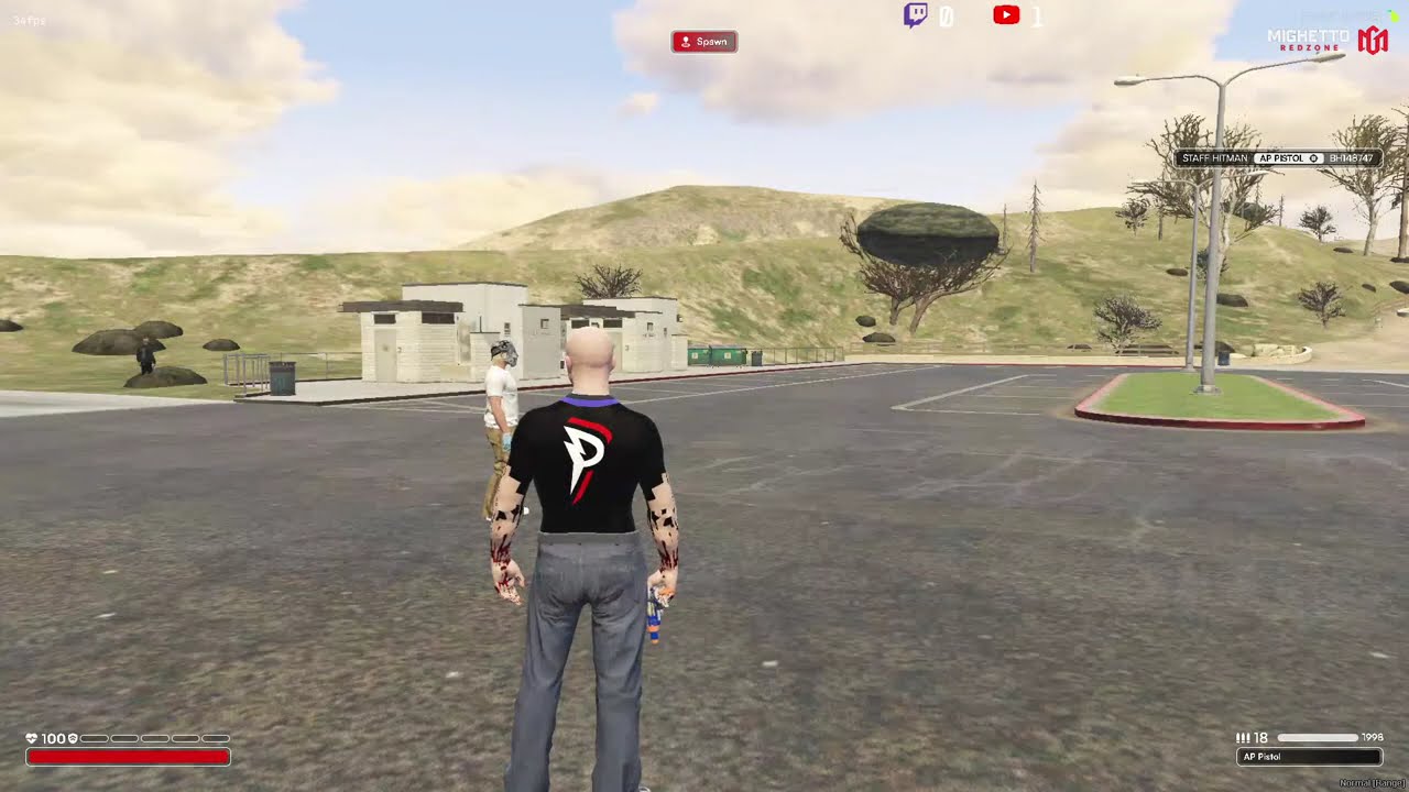 sliding on every opp in GTA RP/ LS Shooting - YouTube