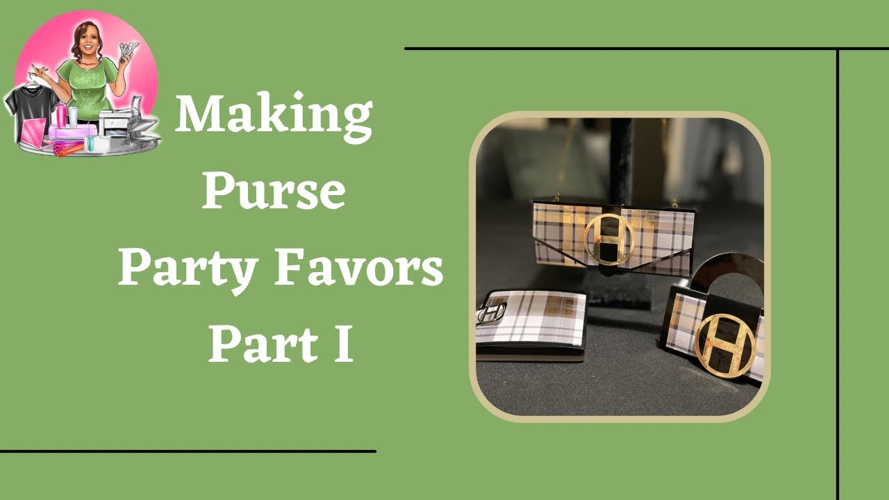 How to make Purse Party Favors - YouTube