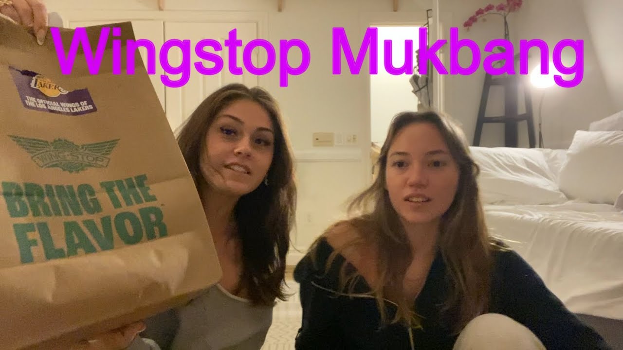 Wingstop Mukbang with stella - YouTube