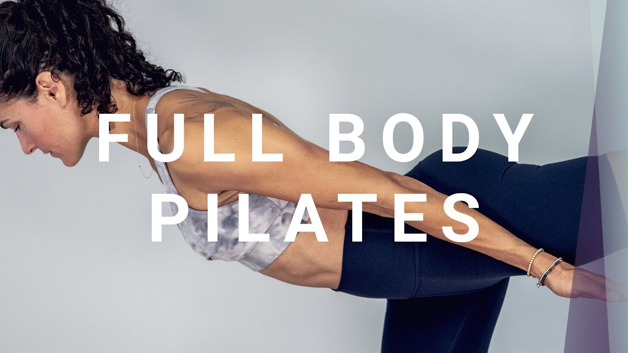 45 minute Full Body Mat Pilates Class - YouTube