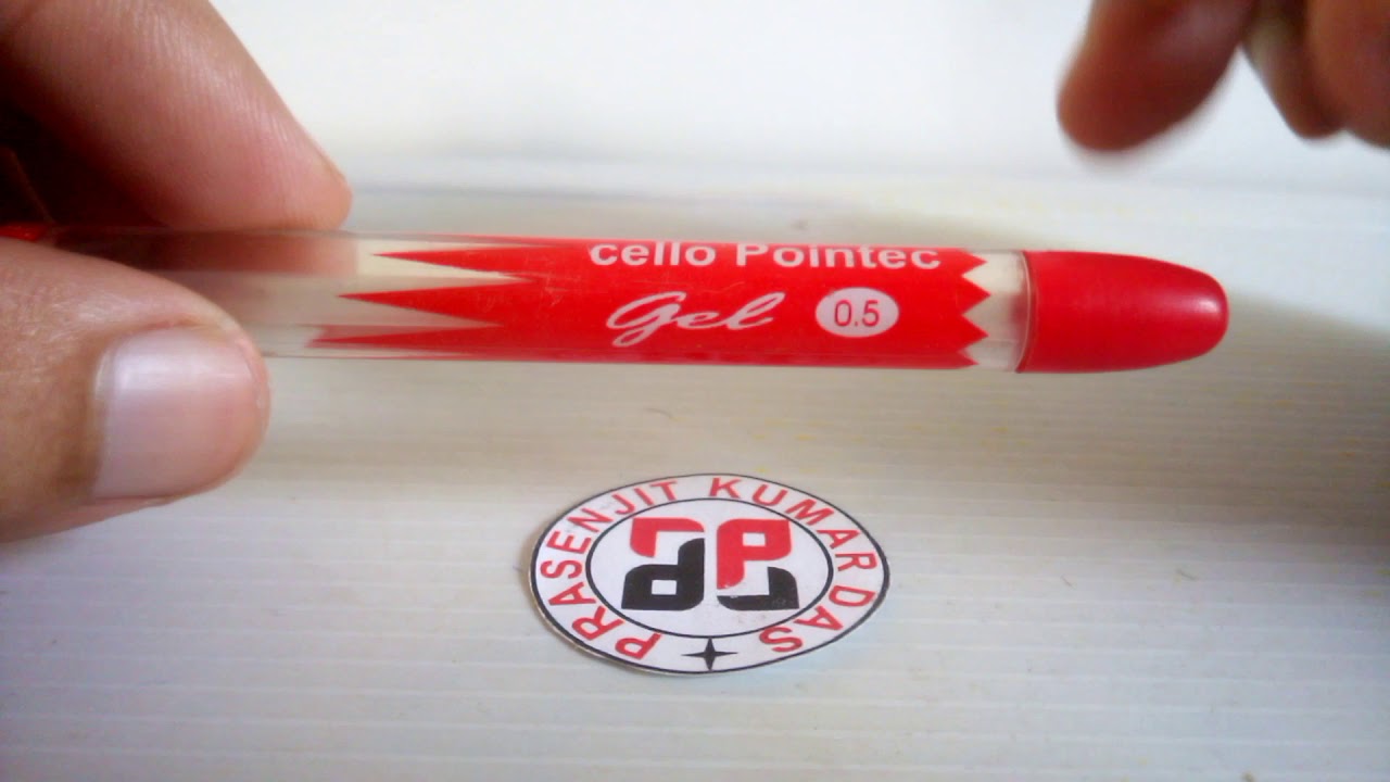 Cello pointec gel pen. Cello classic pens. - YouTube
