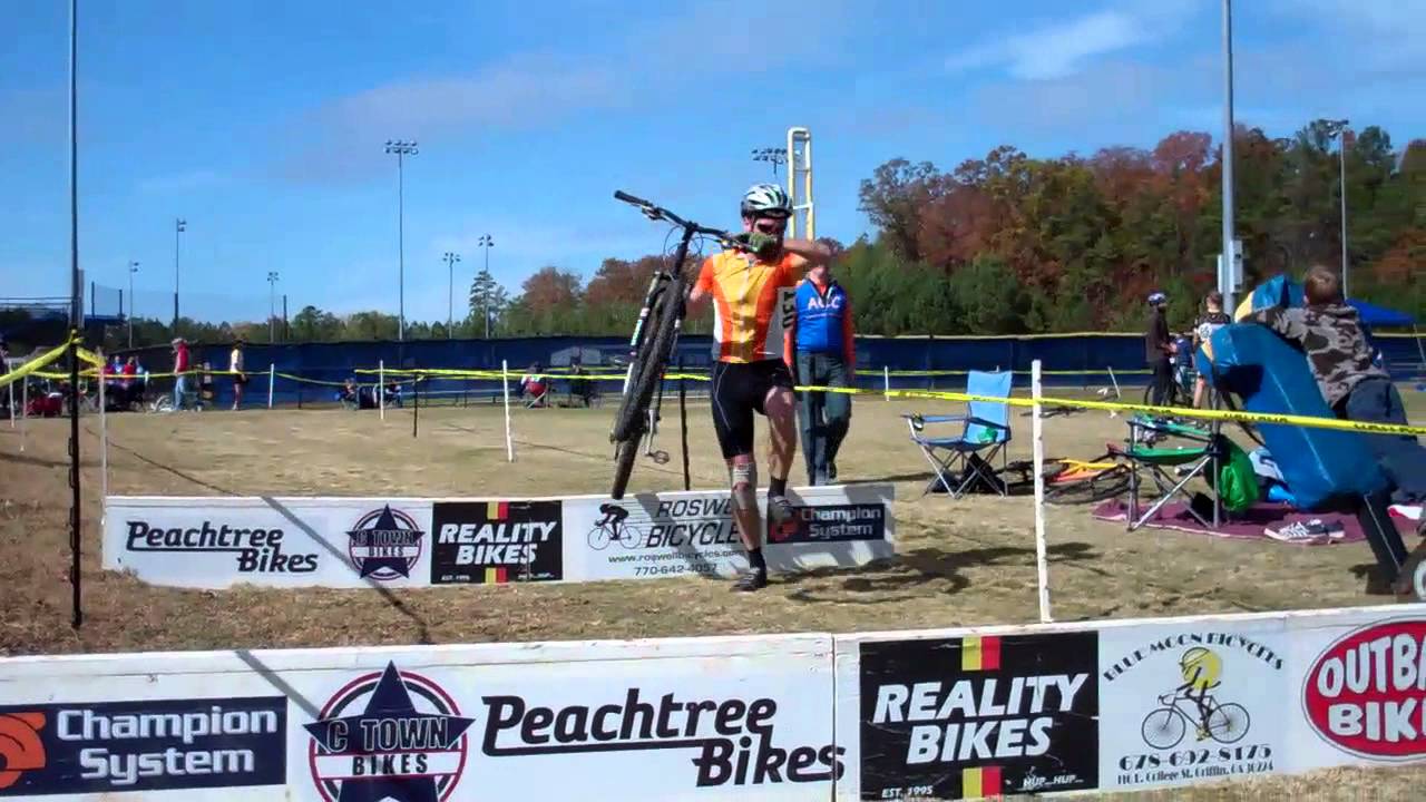 Barriers at Georgia Cyclocross - Centennial High Race - YouTube