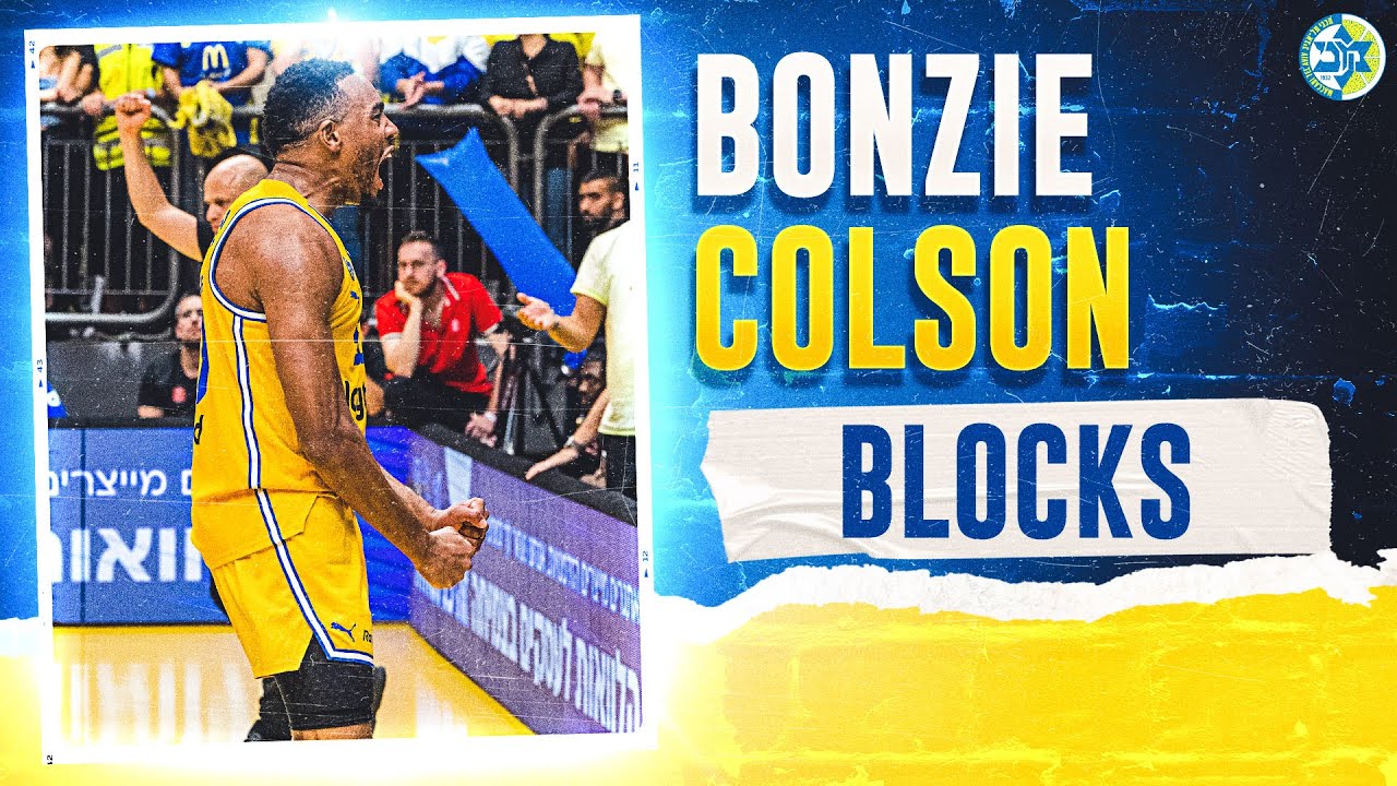 Championship game - Bonzie Colson's blocks | החסימות של בונזי קולסון ...