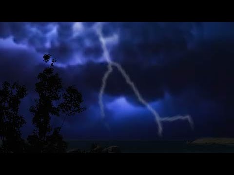 Rain Sounds, Real Thunder Lightning and Thunderstorm - YouTube
