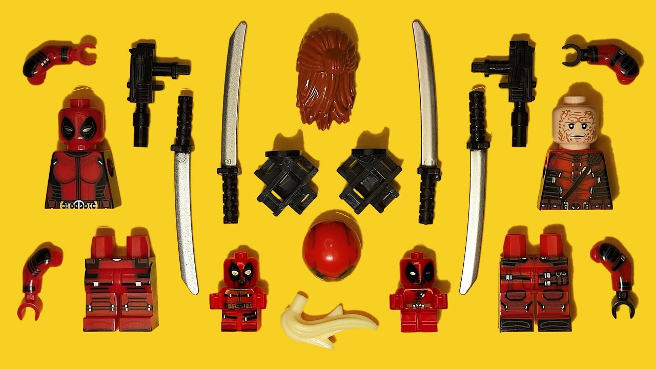 LEGO Lady Deadpool & Nicepool | Deadpool & Wolverine | Unofficial ...