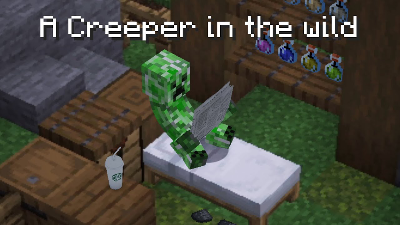 How to befriend a Creeper Part 1 - YouTube