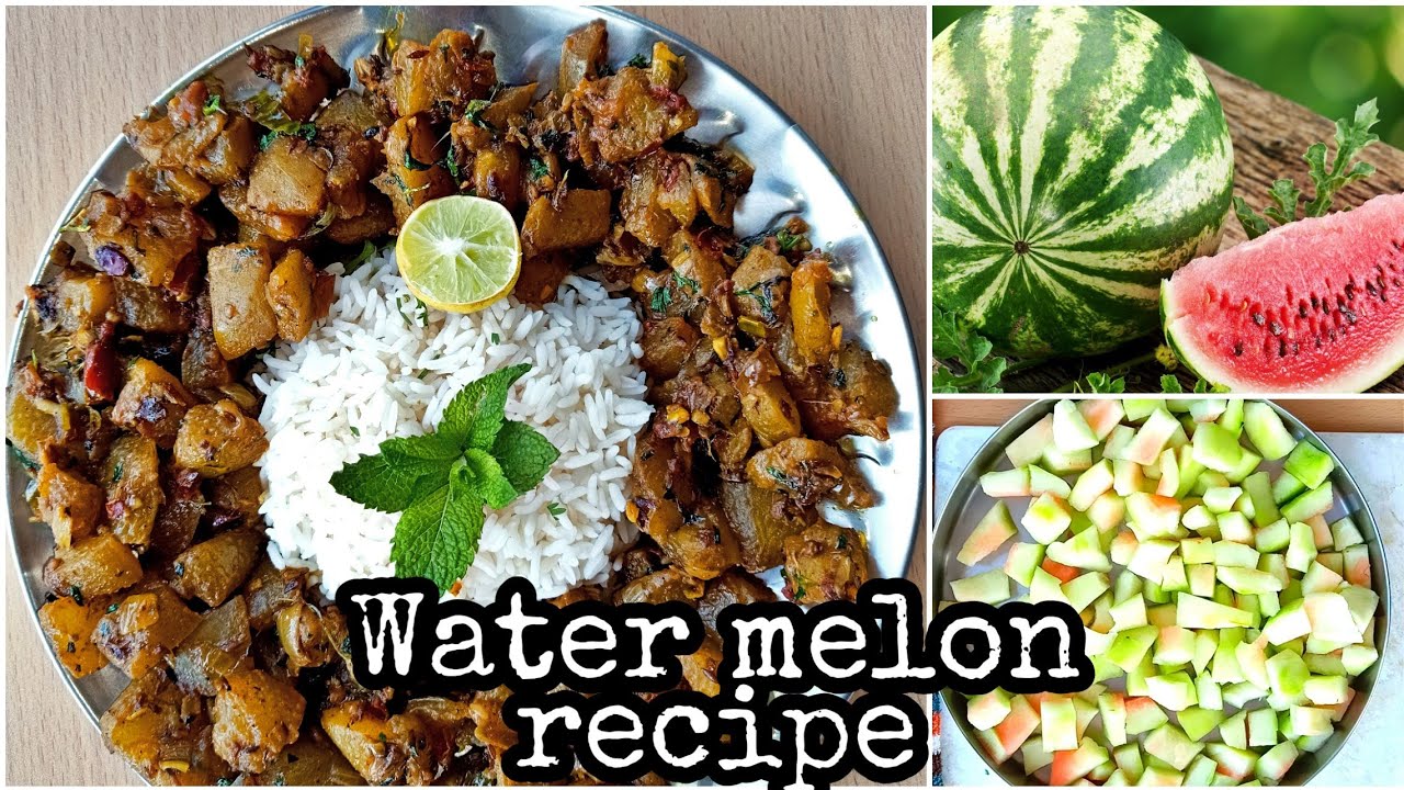watermelon ki sabji recipe | water melon ke chilke ki sabji | तरबूज के ...