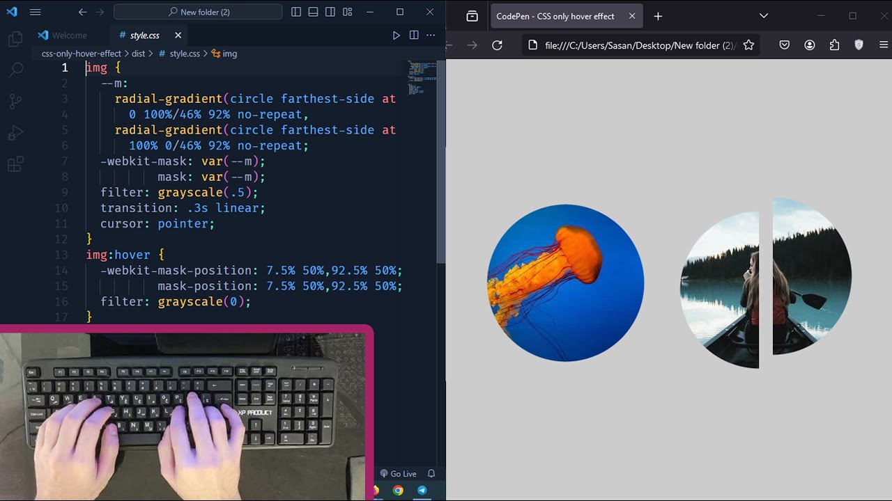 Creating Stunning Image Hover Effects with HTML and CSS | Step-by-Step ...