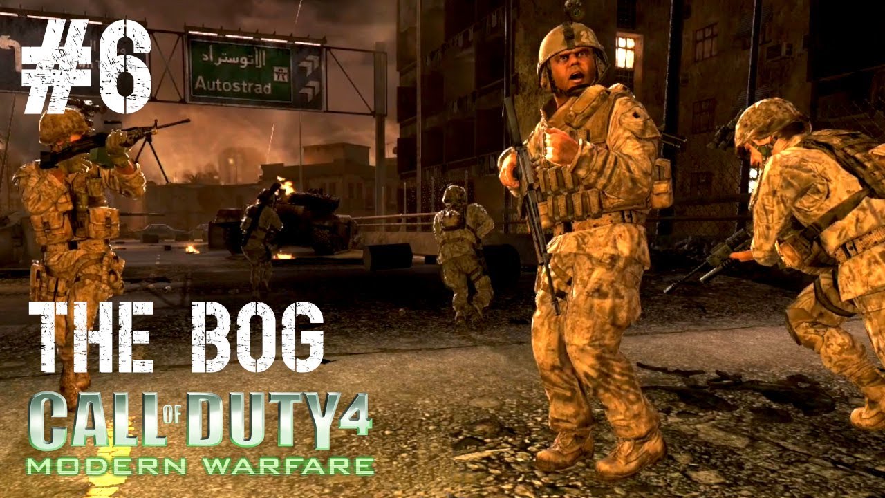 Call of Duty 4: The Bog Veteran 4K Gameplay - YouTube