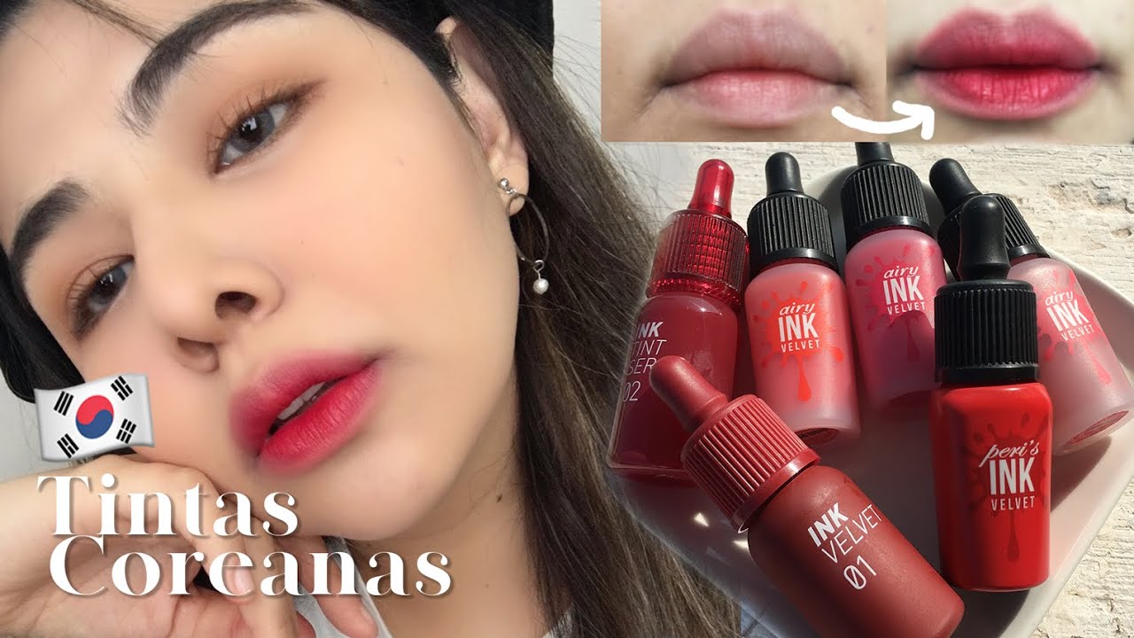 🇰🇷 TIPOS DE LABIOS DEGRADADOS COREANOS + CONTORNO DE LABIOS | priso ...