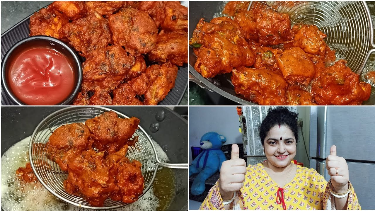 CRISPY CHICKEN PAKODA 😋 SUPER EASY AND SIMPLE CHICKEN PAKODA RECIPE ...