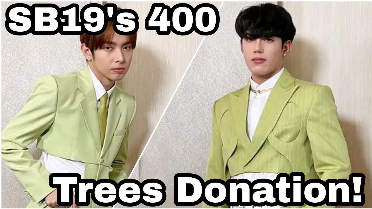 SB19's 400 Trees Donation! | Esbi Updates - YouTube