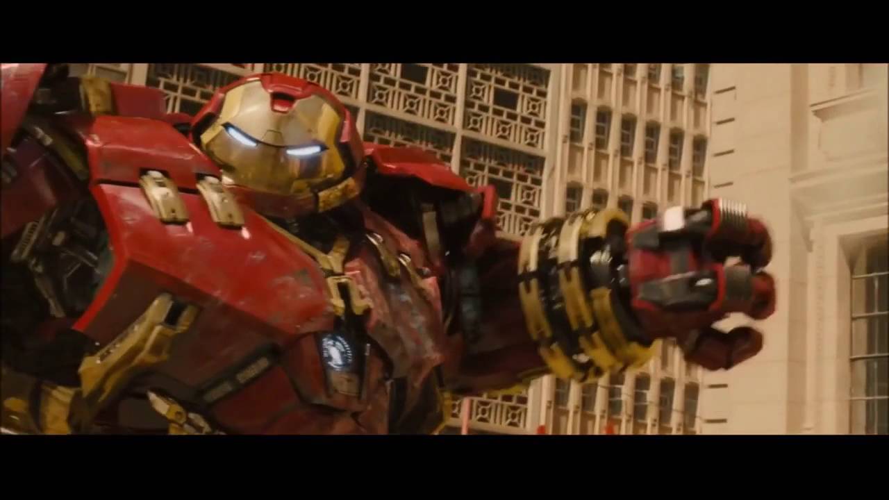 Hulk and Iron Man's Fist Bump - YouTube
