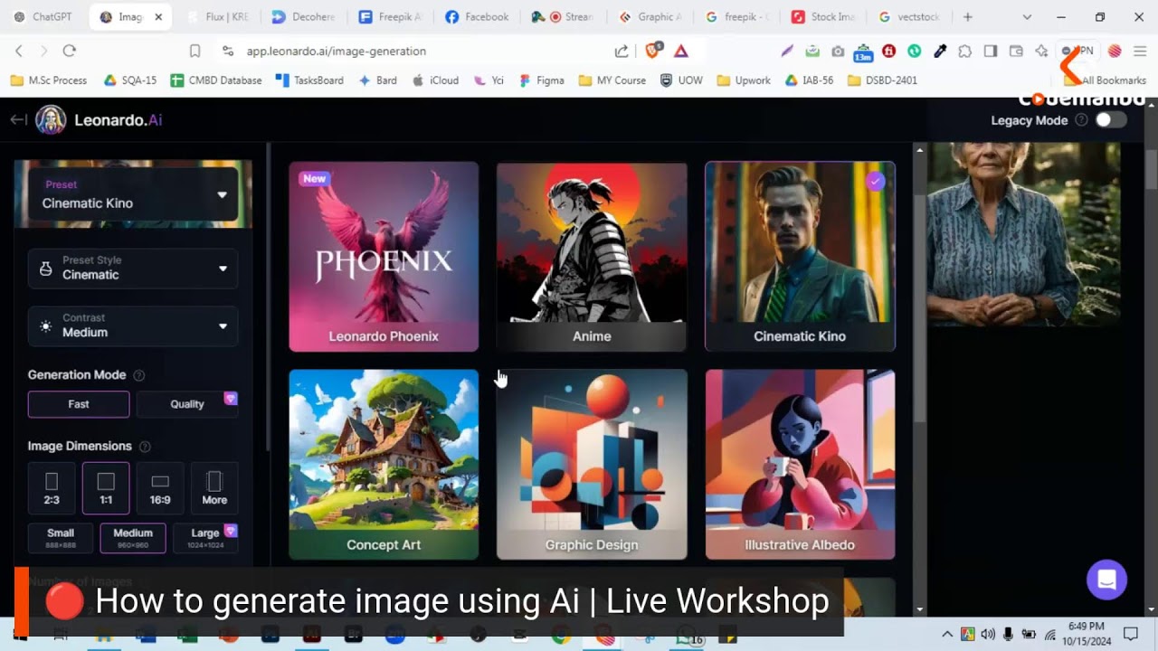 How to generate image using Ai | Live Workshop - YouTube