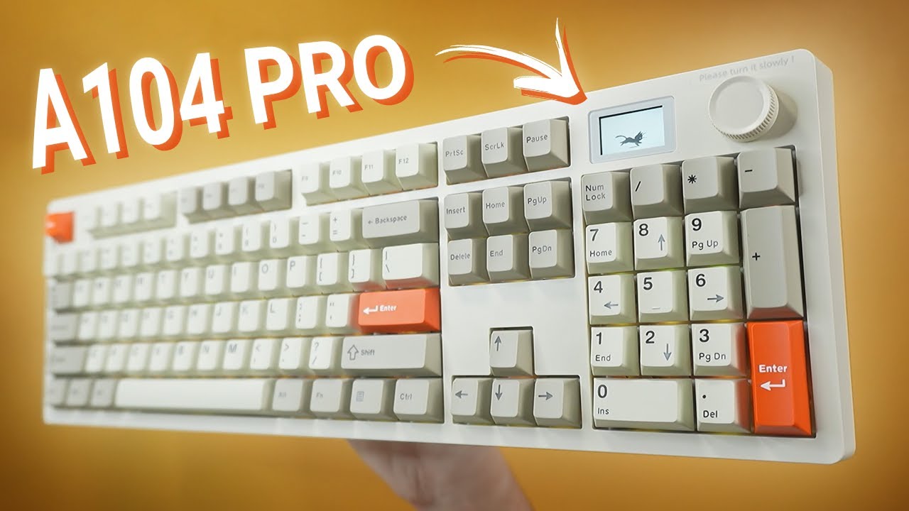 An amazing full-sized keyboard below $100... (DAREU A104 Pro Review ...