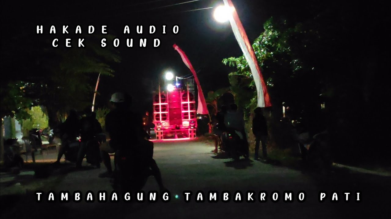 HAKADE AUDIO | CEK SOUND NGAMEN 5 - YouTube