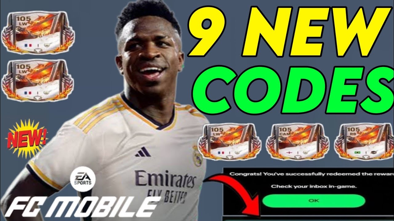 APRIL UPDATE 🔥EA FC MOBILE CODES FOR COINS 2025 | FC MOBILE REDEEM ...
