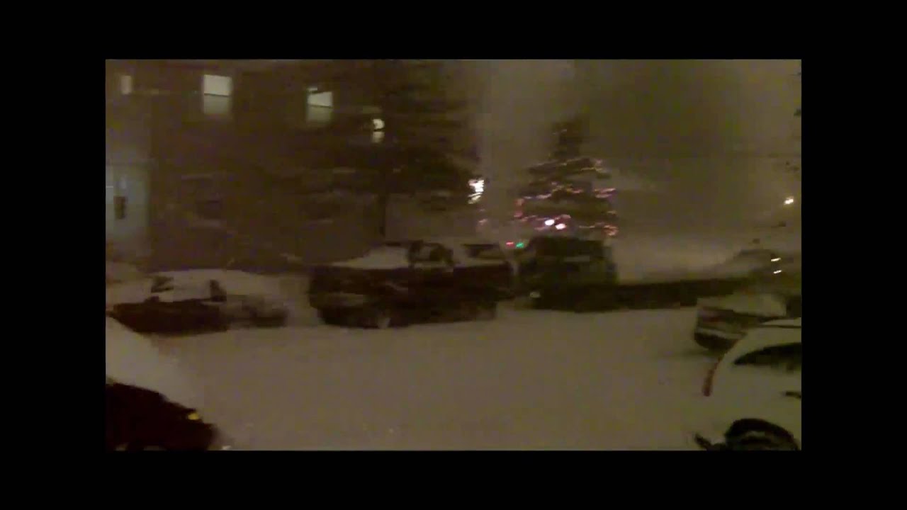 Blizzard of 2009 Report - YouTube