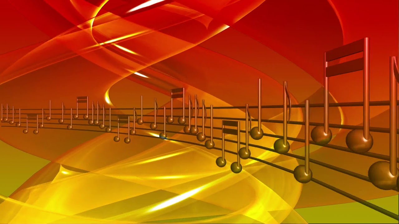Free Stock Video Collection - Moving Musical Notes - YouTube