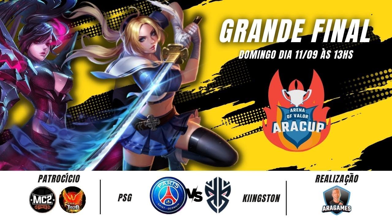 GRANDE FINAL - CAMPEONATO ARENA OF VALOR - ARACUP - YouTube