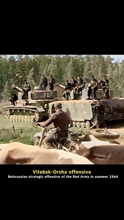 The Battle of Vitebsk, a massive Soviet Red Army attack on the Eastern ...