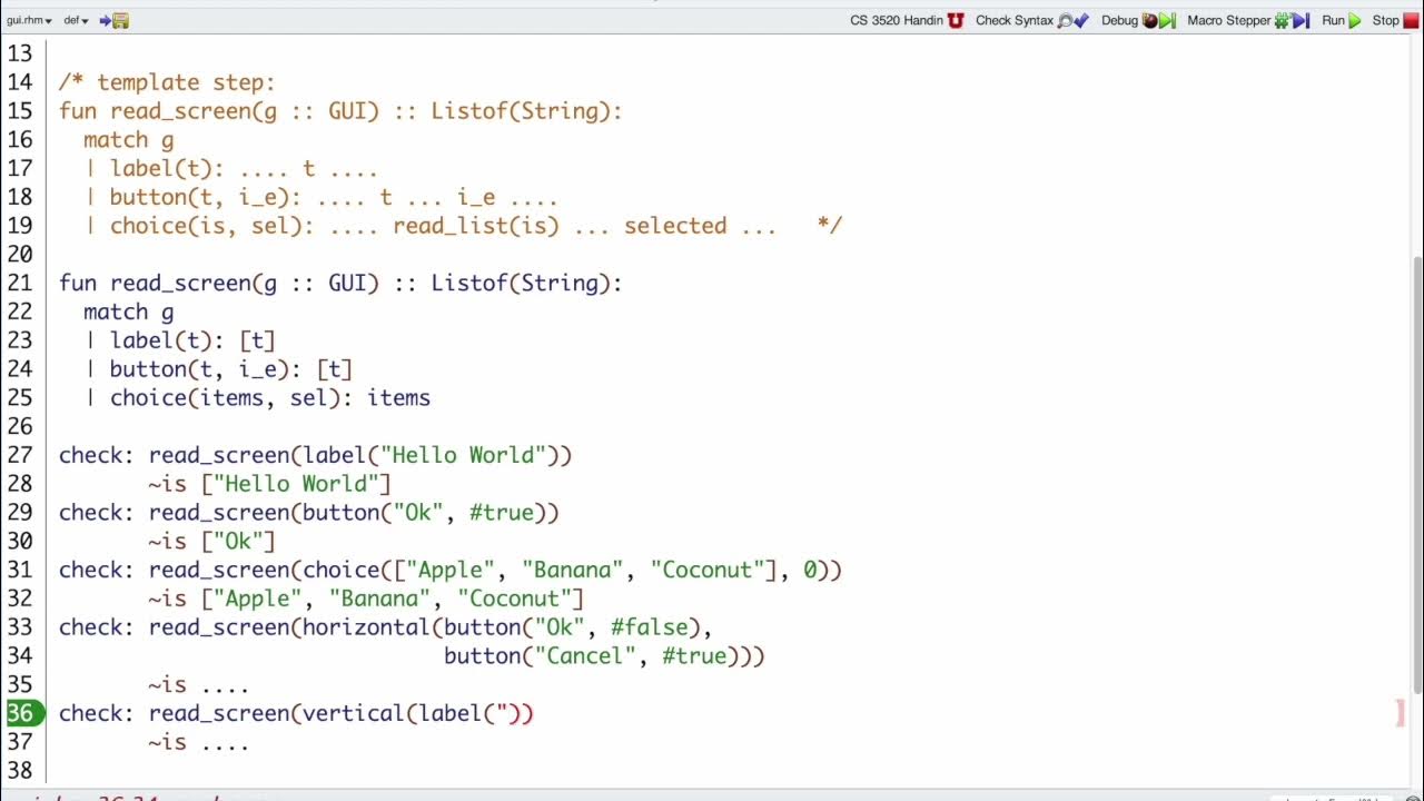 Shplait HtDP 7 - trees - YouTube