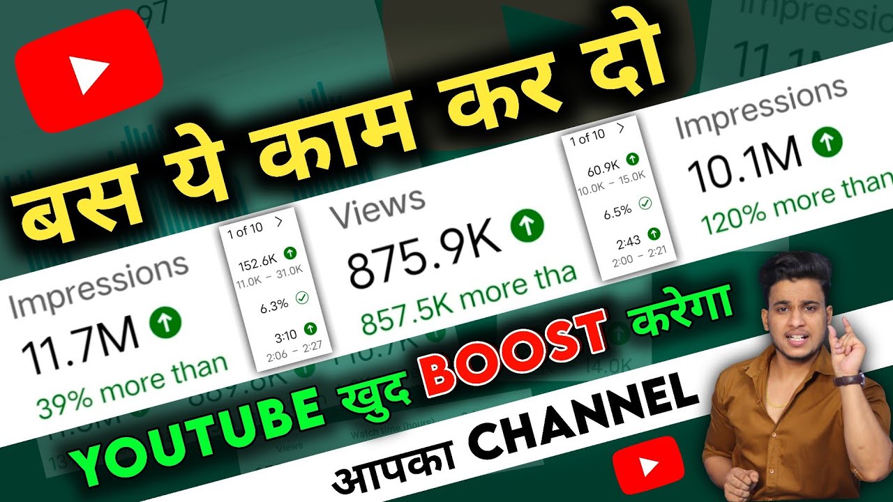 youtube channel kaise boost kare | how to boost youtube channel - YouTube