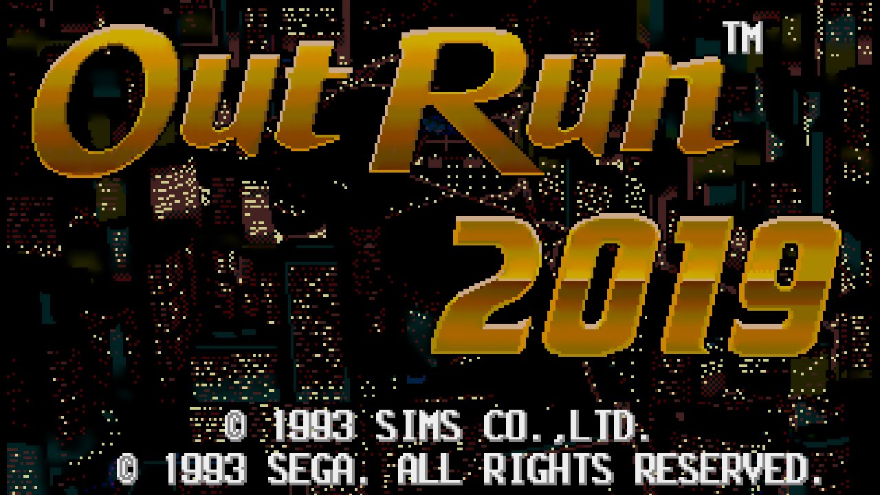 OutRun 2019 - Sega Genesis - Full Playthrough - YouTube