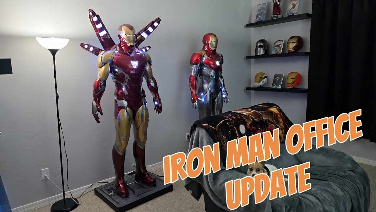 My Iron Man Office Update - YouTube