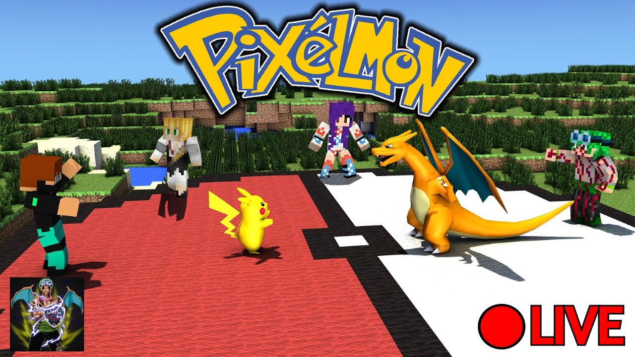 Pixelmon! Minecraft Pixelmon! Live Stream🔴German/Deutsch! Chuckys_Demon - YouTube