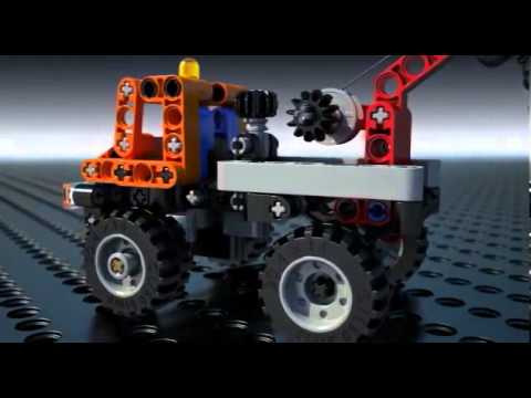 9390 Лего Техник Эвакуатор - YouTube
