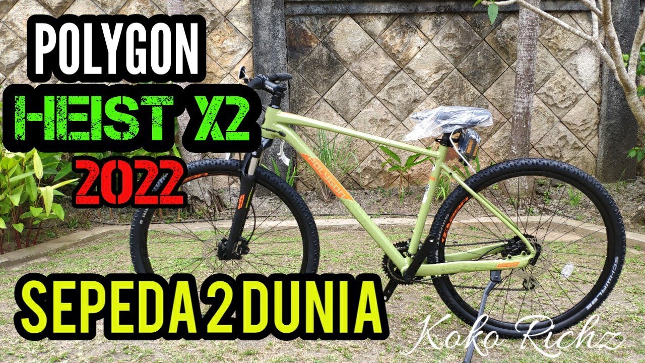 POLYGON HEIST X2 2022 REVIEW SEPEDA HYBRID WARNA TERBARU HARGA 4 JTAN ...