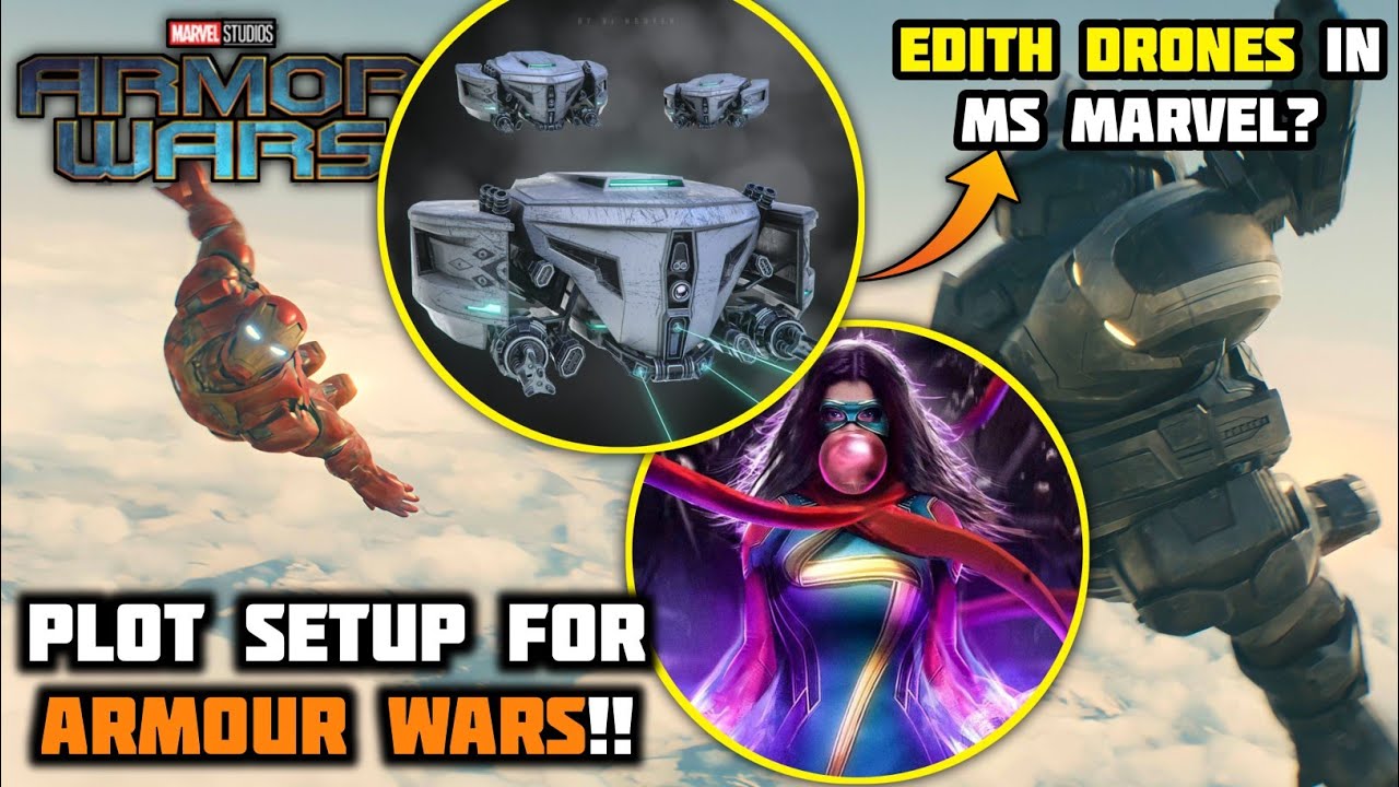 EDITH DRONES KO KAISE USE KIYA?? ARMOUR WARS | MS MARVEL | - YouTube