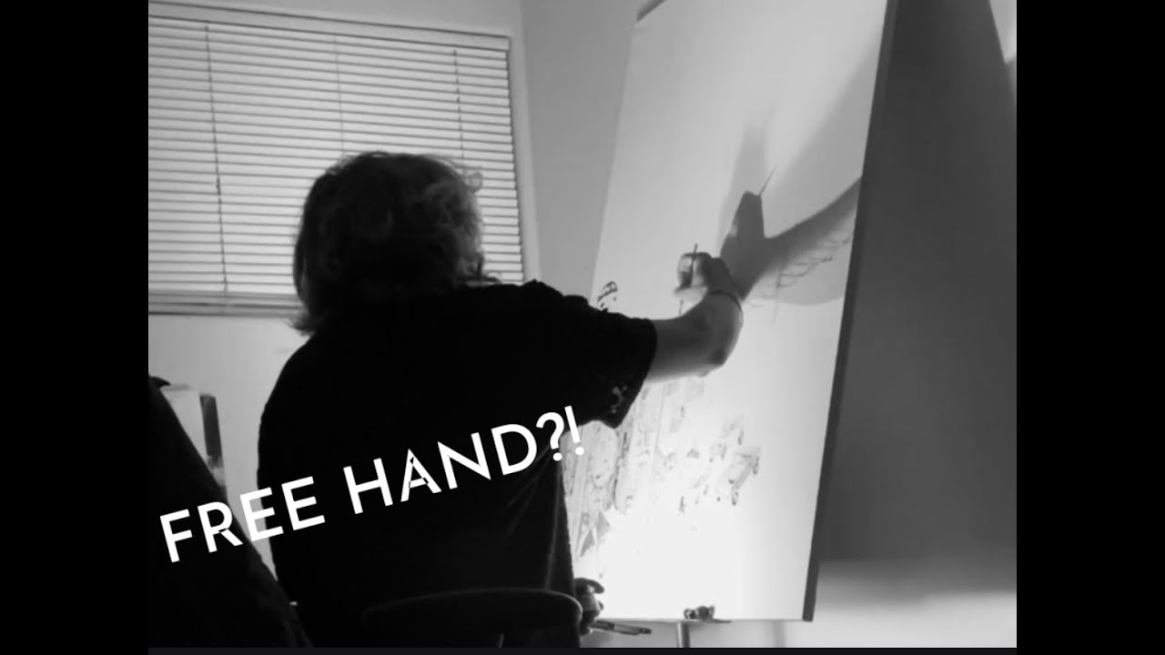 Hand painted album cover prt 1 - YouTube