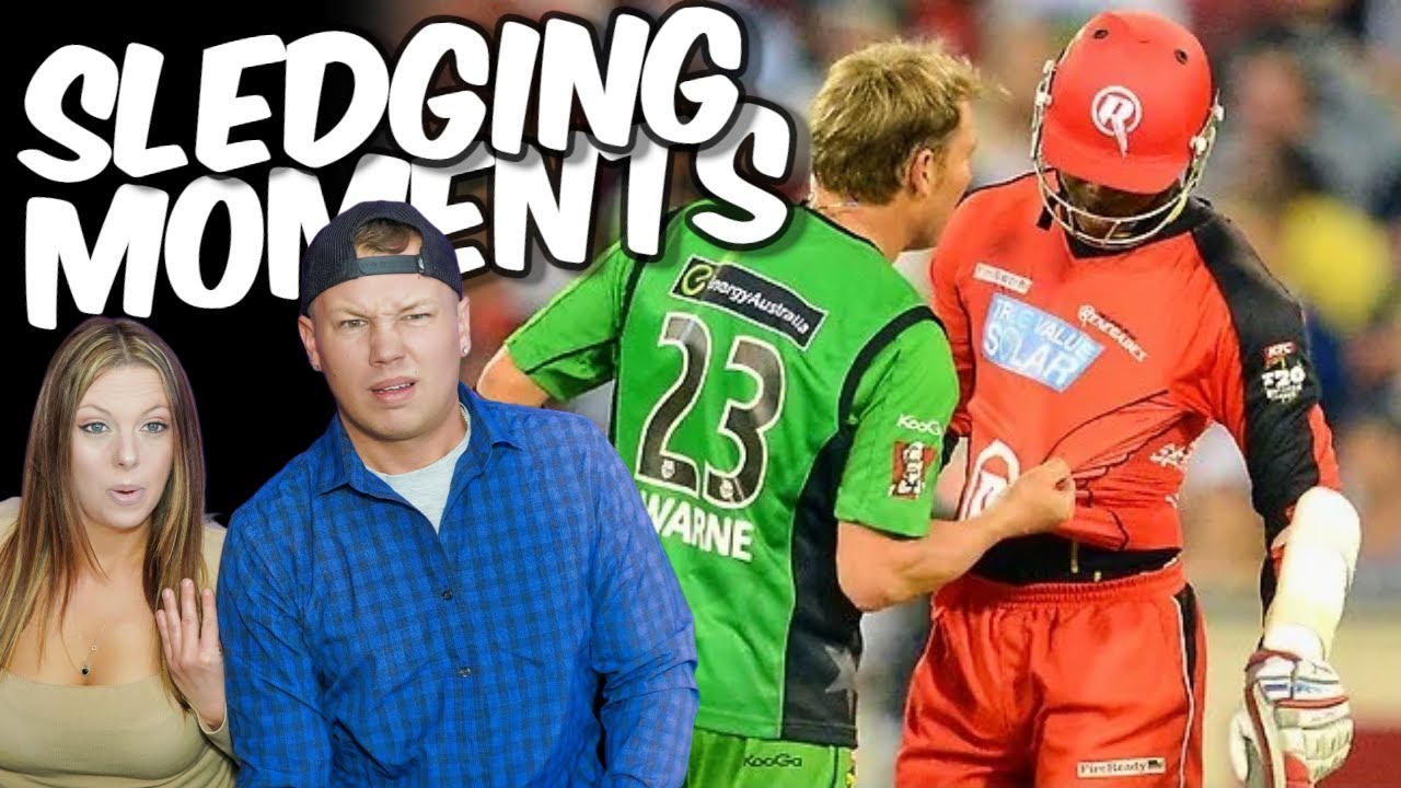 Top 10 EPIC Sledging Replies in Cricket History Reaction. - YouTube