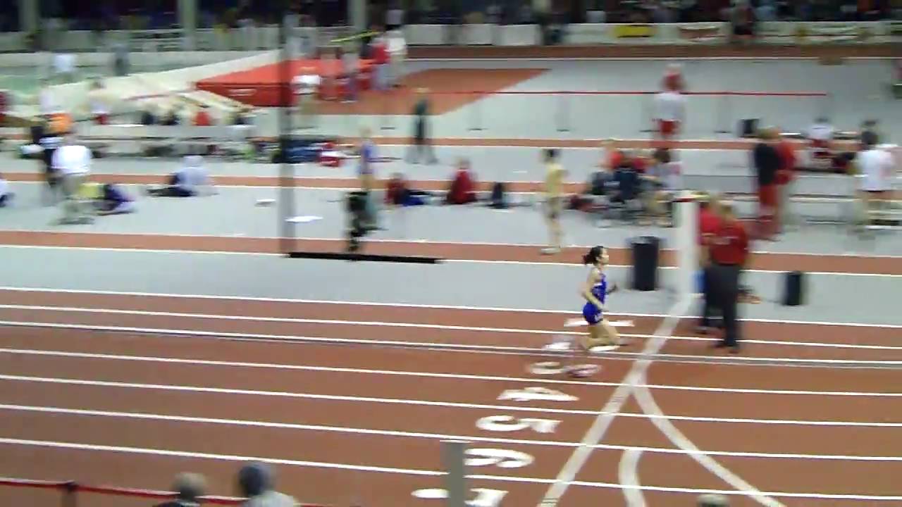 Womens 1000m run - YouTube